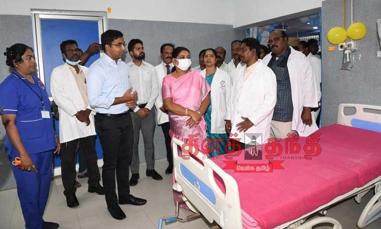 Opening of emergency surgery theater at Tuticorin Government Hospital ...