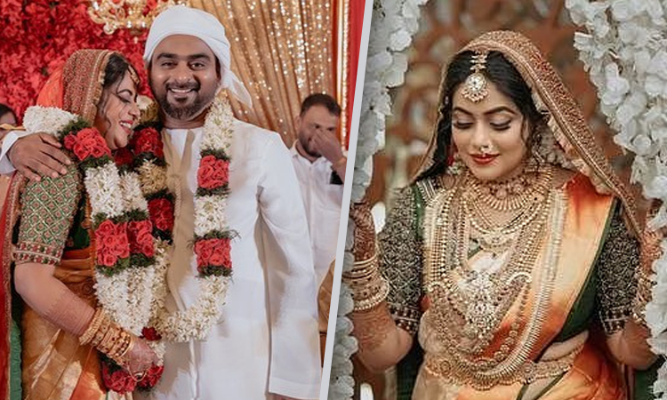 Actress Poorna got married | நடிகை பூர்ணா திருமணம்