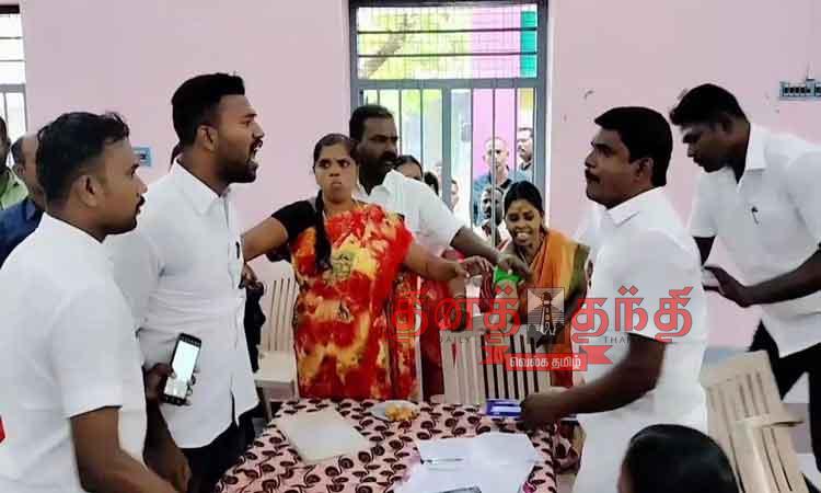 ADMK. Councilors argue with Vice President of kadayam union | கடையம் ...