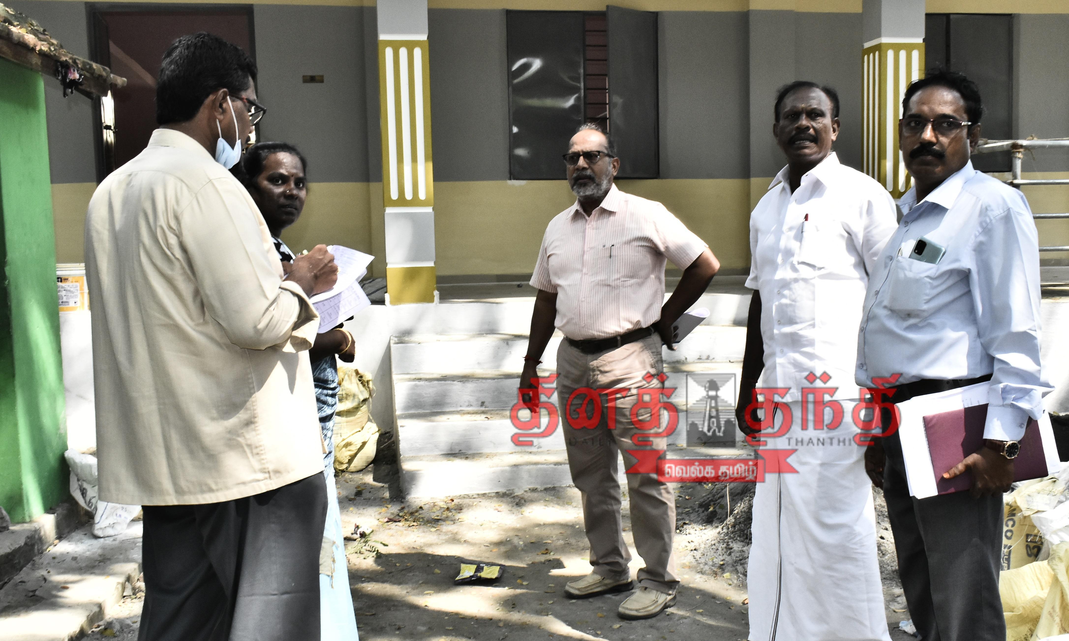 Official inspection of development project works | வளர்ச்சி திட்ட ...