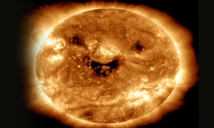 The Sun Is Smiling: NASA Captures Sun’s Cutest Picture Ever ...