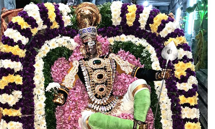 Surasamharam at Ardhanareeswarar temple | அர்த்தநாரீஸ்வரர் கோவிலில் ...