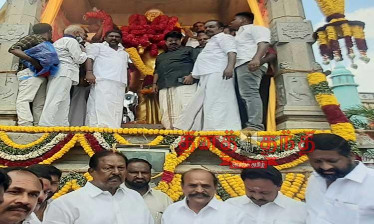 Inauguration of Muthuramalinga Devar Mani Mandapam | முத்துராமலிங்க ...