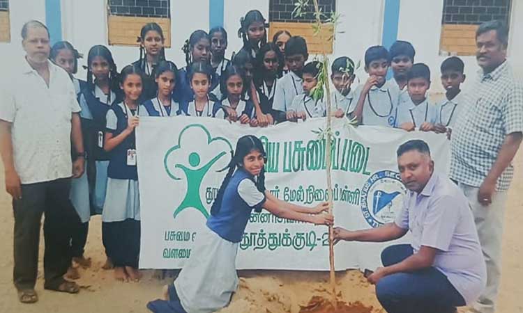 Sapling ceremony | மரக்கன்று நடும் விழா