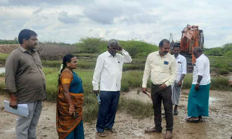 Rehabilitation of sea water inlet channel | கடல் நீர் உட்புகுந்த ...