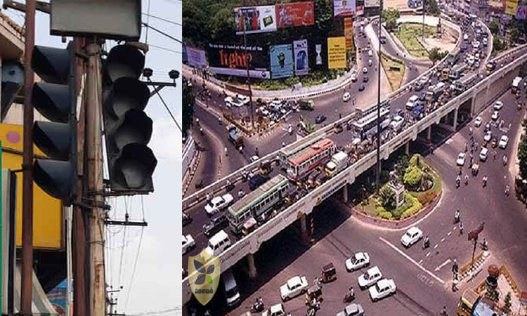 Motorists suffer due to non-functioning traffic signal | போக்குவரத்து ...