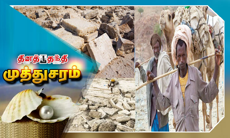 Danakil region of Ethiopia, salt land | உப்பு தேசமும், வெள்ளைத் தங்கமும்