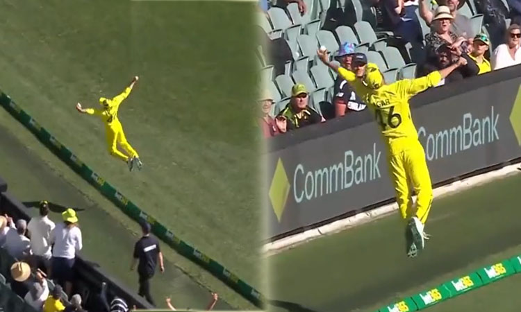 From certain six to just one run! Aus player superhuman effort against ...