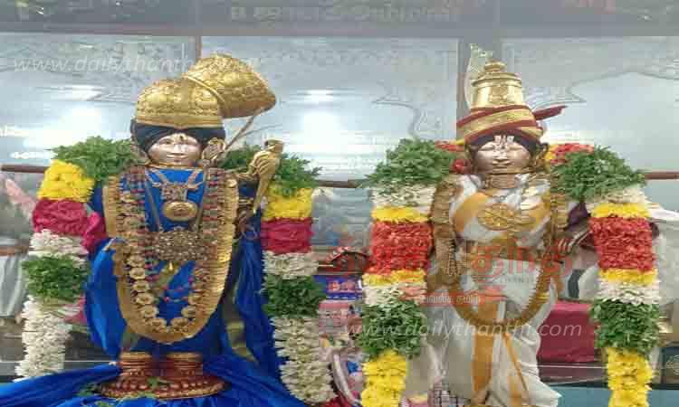 Andal in special attire | சிறப்பு அலங்காரத்தில் ஆண்டாள்