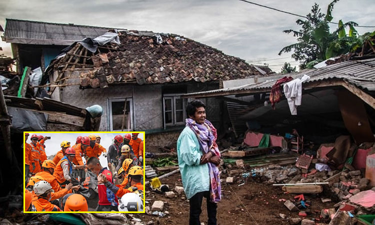 Indonesia earthquake: Death toll rises to 252; 700 people were injured | இந்தோனேசிய நிலநடுக்கம் ...