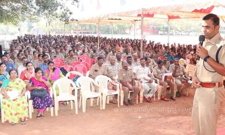 Training of Police Officers working at Examination Centres | குமரியில் ...
