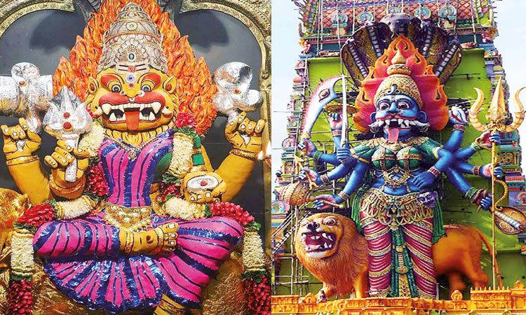 Goddess Pratyangira devi who removes fear | பயத்தை விலக்கும் ...