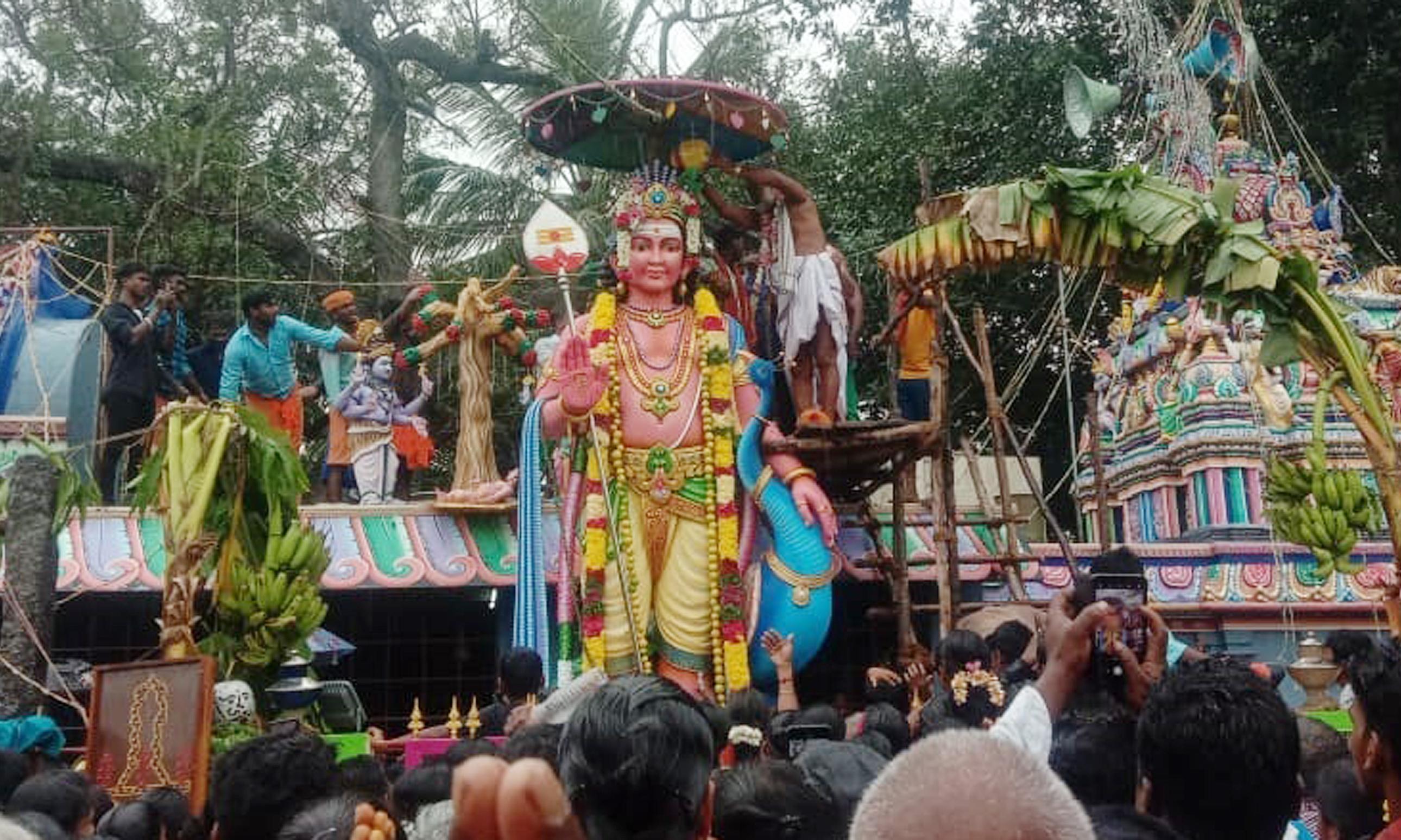 15 feet high Balamurugan Temple Kumbabhishekam | 15 அடி உயர பாலமுருகன் ...