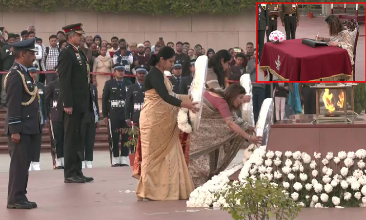 One year anniversary of Bipin Rawat's death; Tribute at Delhi National ...