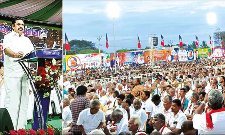 A.D.M.K. DMK has blocked the schemes put in place by the government ...