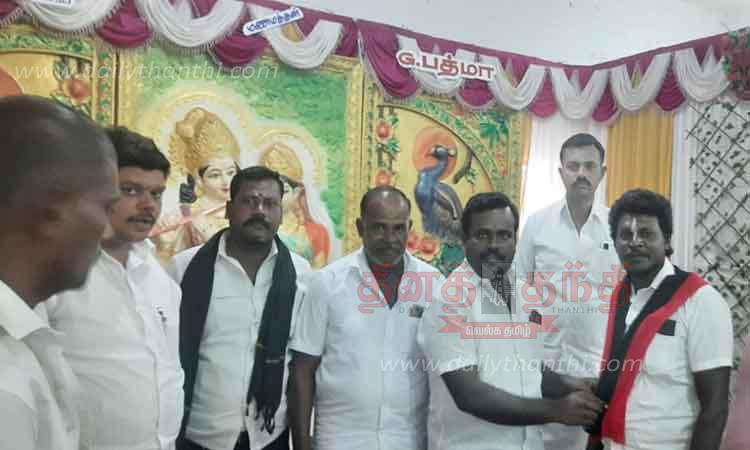 Alternative parties joined the DMK | மாற்றுக்கட்சியினர் தி.மு.க.வில் ...