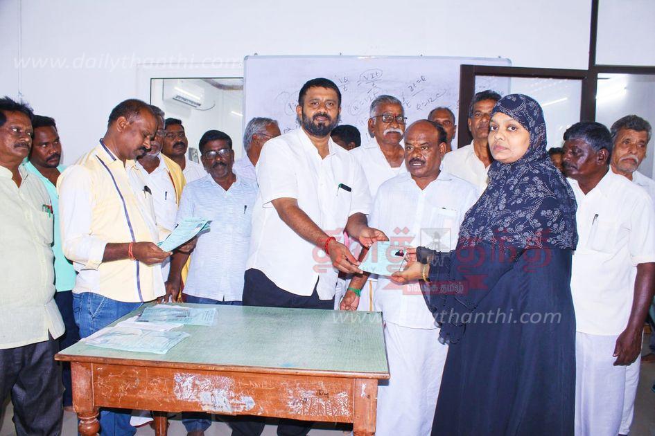 Mandate to 56 beneficiaries in stone house construction project ...