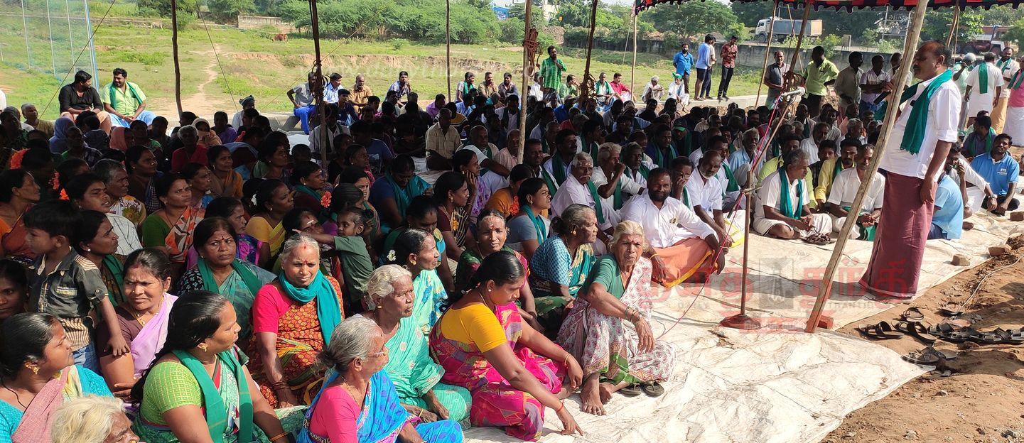 Fasting to protest construction of sewerage system | கழிவுநீர் ...