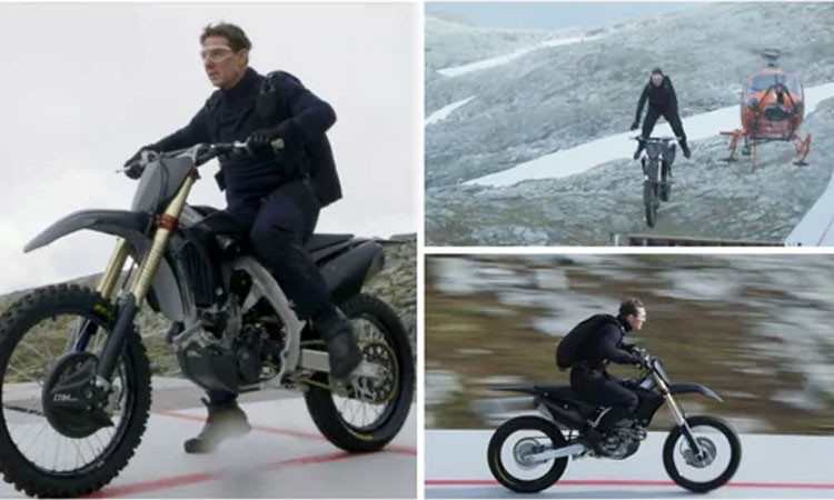 behind-the-scenes look at the biggest stunt in cinema history ...