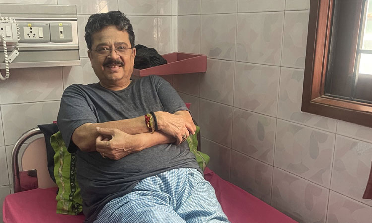 Hospitalized actor SV Shekhar: Recovered and returned home | ஆயில் ...