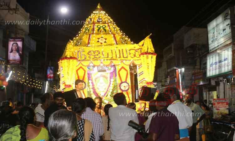 Ayyappasamy Chappara Bhavani | அய்யப்பசாமி சப்பர பவனி