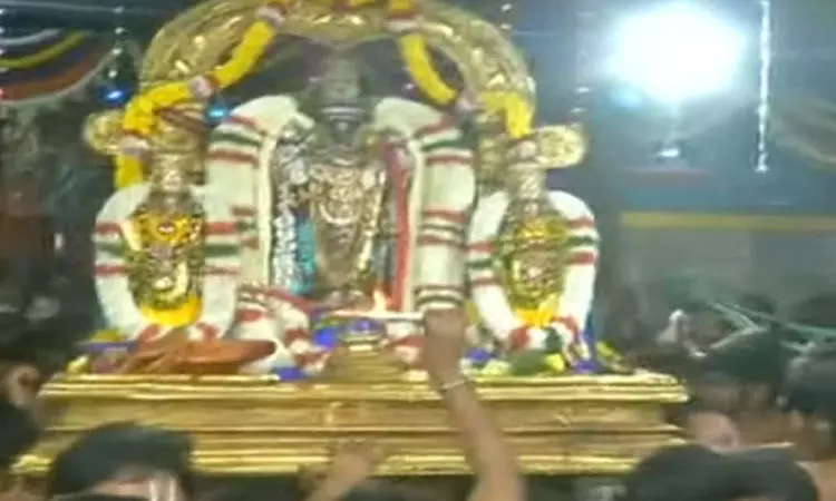 Inauguration of Sorkavasal at Tiruvallikeni Perumal Temple ...