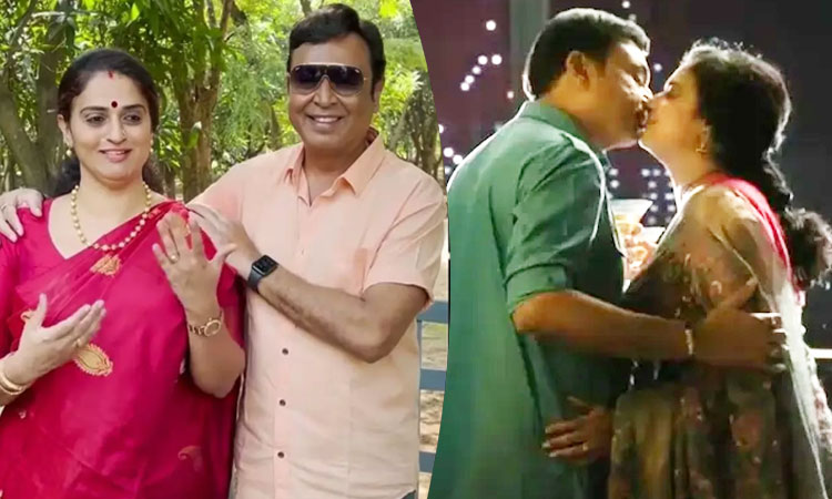 Naresh and Pavitra Lokesh share a passionate kiss in wedding announcement video. Watch ...