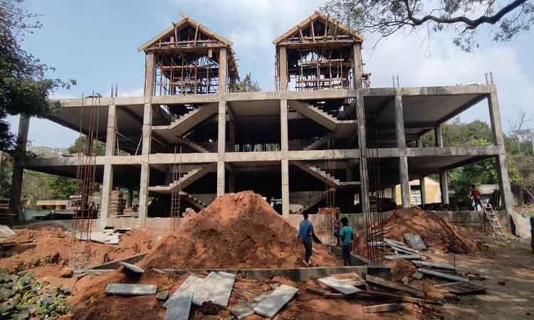 Construction of a new building for the Pollachi South Union Office at a ...