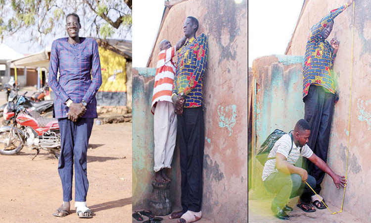 Meet Sulemana Abdul Samed, Ghana's Tallest Man At 7 Feet 4 Inches ...