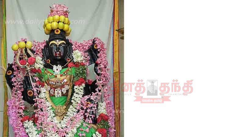 Amman in special attire | சிறப்பு அலங்காரத்தில் அம்மன்