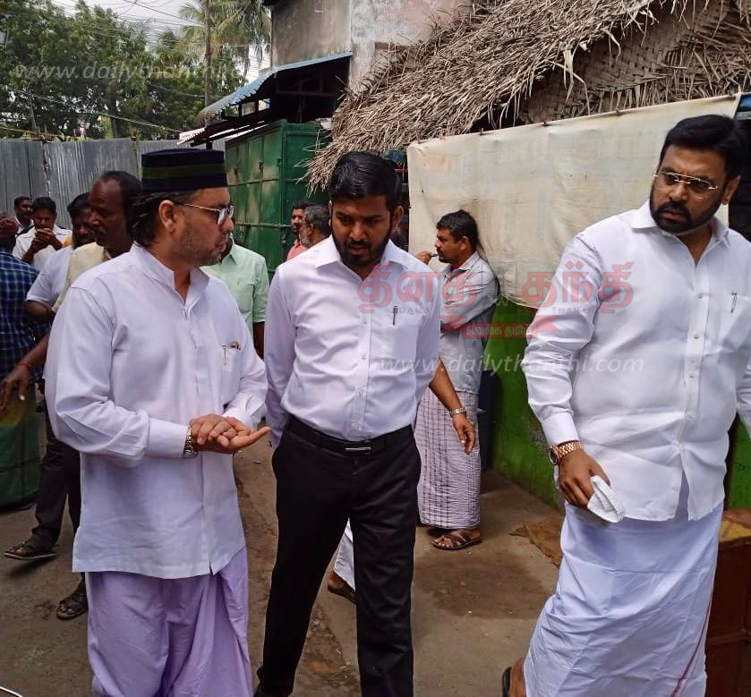 Mohammad Shahnawaz MLA on the issue of Mincable. Study | மின்கேபிள் ...