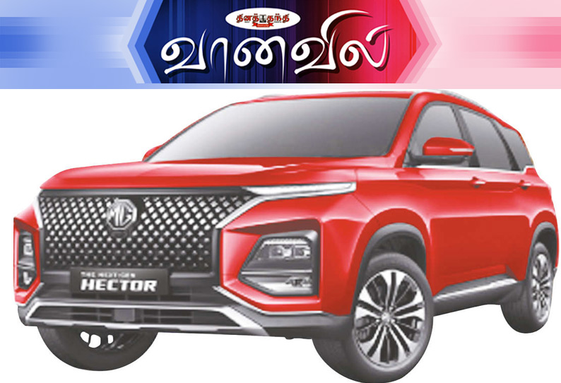 MG Motor India unveils Next-Gen Hector with ADAS technology | எம்.ஜி ...