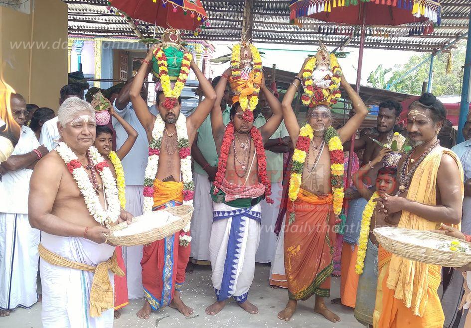 temple fest | தான்தோன்றீஸ்வரர் கோவிலில் மண்டலாபிஷேக விழா