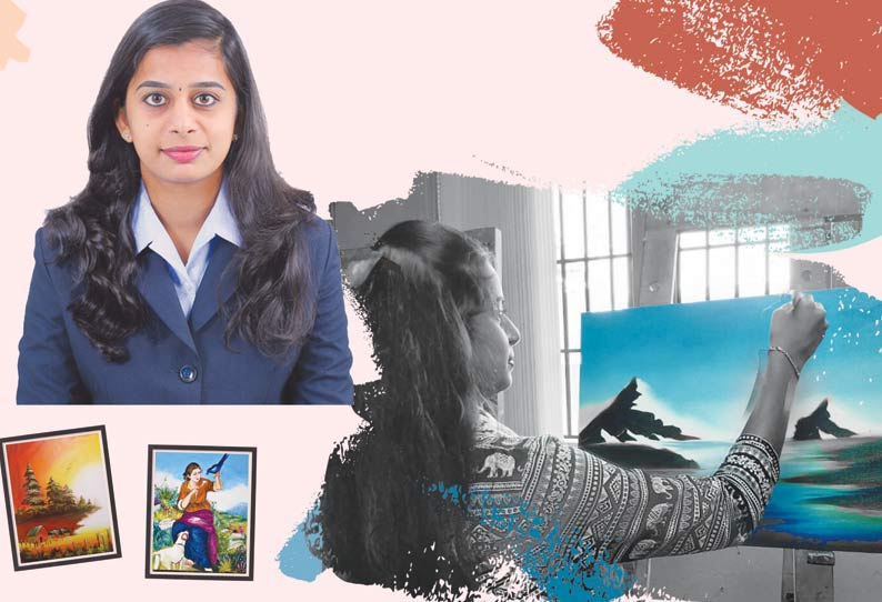 The Paintings of Monisha | மோனிஷாவின் ஓவியங்கள்