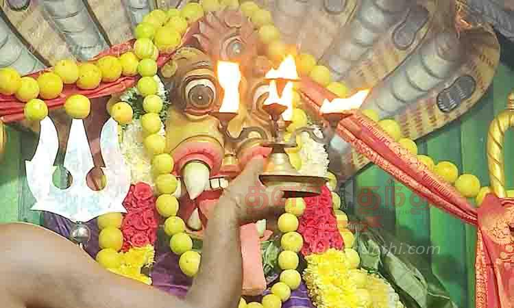 Chandi yagam in the temple | கோவிலில் சண்டி யாகம்