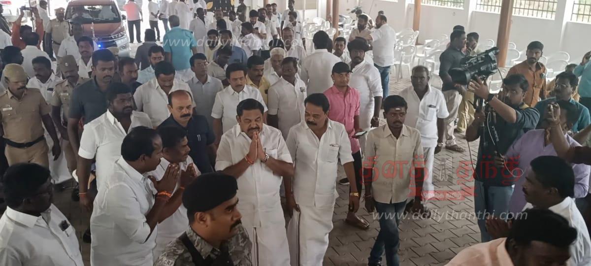 Erode By-Election Candidate Selection: ADMK Edappadi Palaniswami consultation with key ...