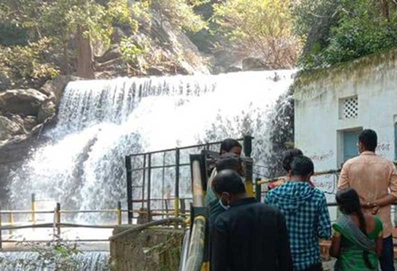 Due to the steady flow of water Tourists are allowed to bathe in Suruli ...