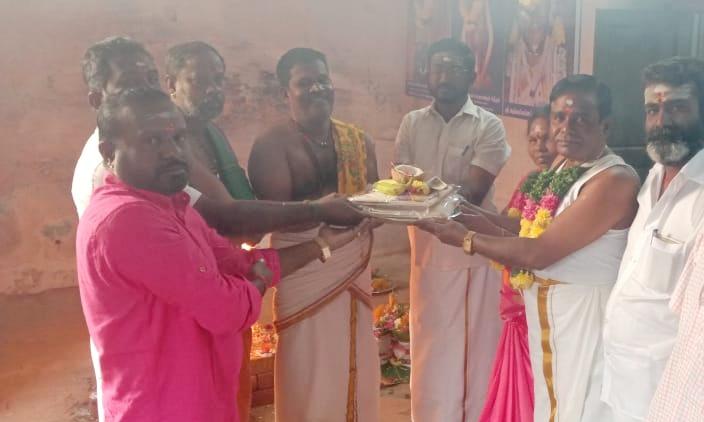 A new temple for Mayandi Swamy at Kattikkulam Chuttukol at Kunrakkudy ...