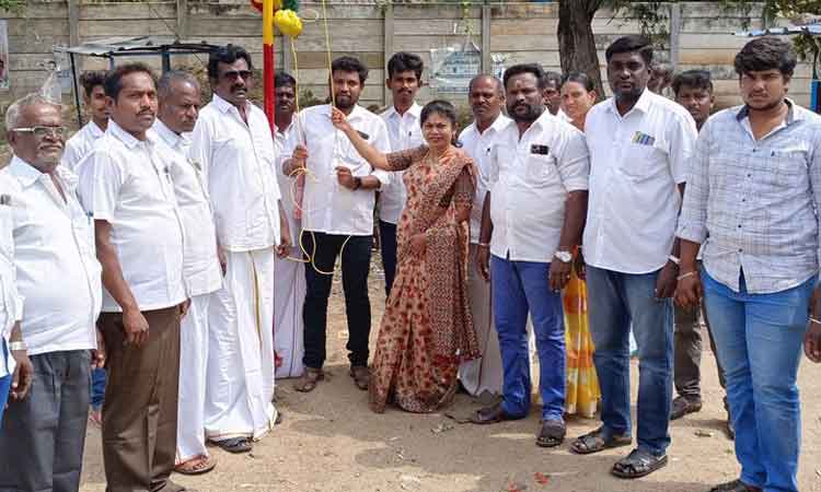 PMK. Flag hoisting ceremony | பா.ம.க. கொடியேற்று விழா