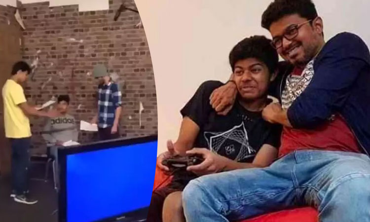 Thalapathy Vijay's son Jason Sanjay starts directing a film - BTS video ...
