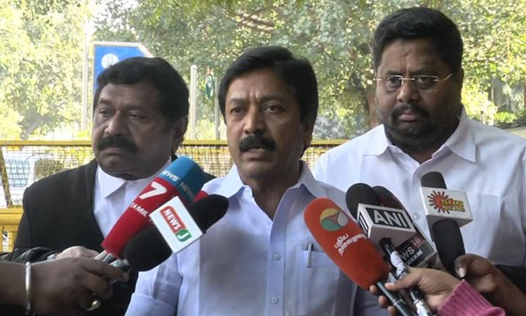 July 11 CV Shanmugam appealed to the Election Commission to accept the ...