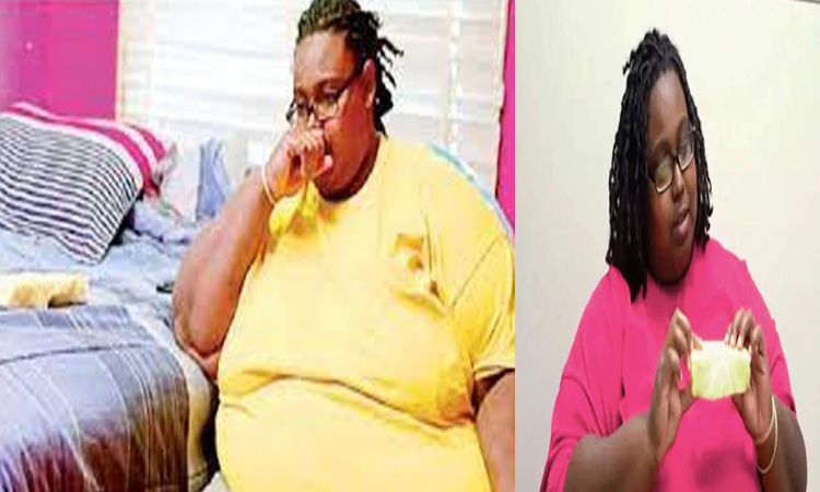 American woman Jennifer's Mattress Eating Addiction Is Causing Serious ...