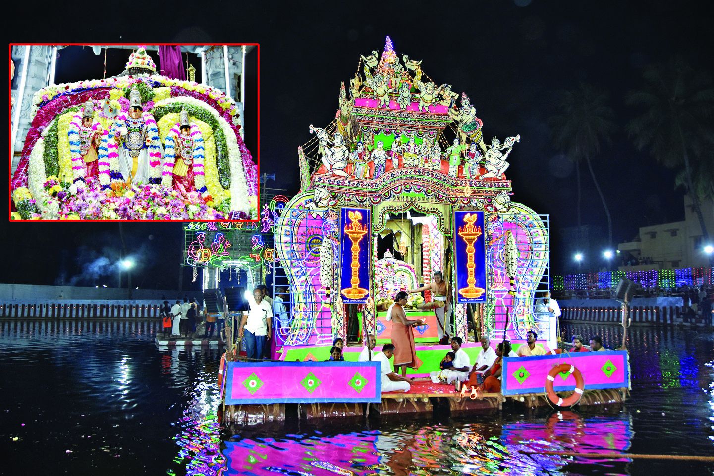 Walk with Muthukumaraswamy, Valli- Deivanai in Theppather ...