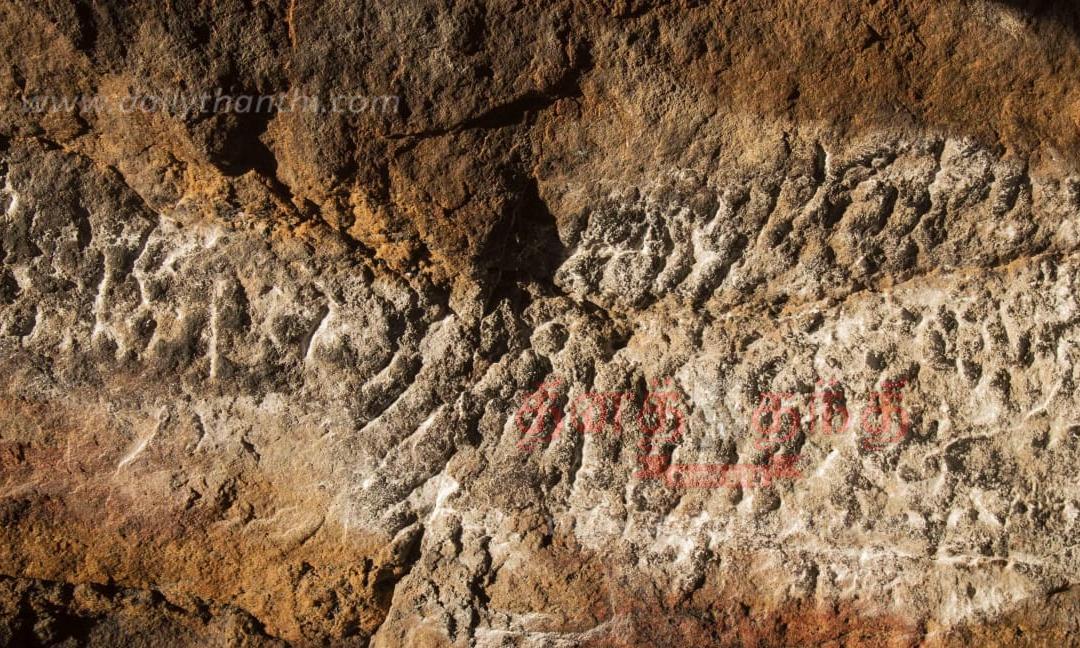 2,200-year-old Tamil inscription discovered in Tiruparangunram hill ...