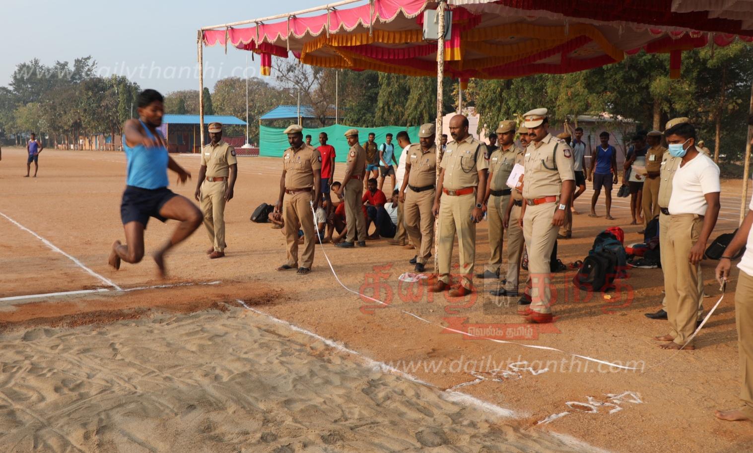 police physical training | தர்மபுரியில்2-ம் நிலை காவலர் பணிக்கான ...