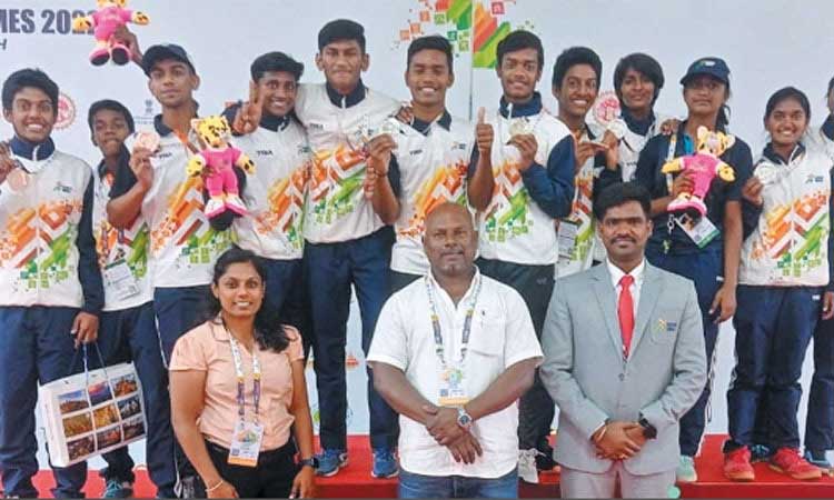 Gallo India Youth Games: Tamil Nadu team won 4 medals in fencing ...