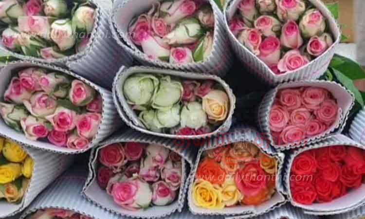 The price of roses has gone up dramatically on Valentine's Day | காதலர் ...