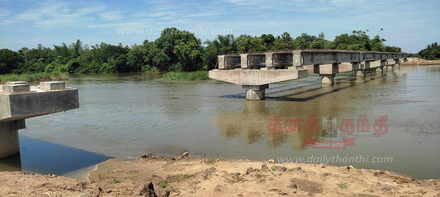 incomplete bridge construction is affect people | மூணாறு தலைப்பு ...