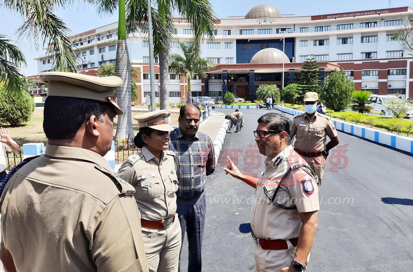 Chief Minister MK Stalin's visit to Salem tomorrow-Police Commissioner ...