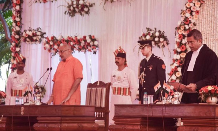 C P Radhakrishnan takes oath as Jharkhand Governor | ஜார்க்கண்ட் புதிய ...